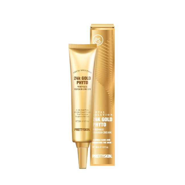 PRETTYSKIN TOTAL SOLUTION 24K GOLD WRINKLE ERASER CREAM – Kpop Beauty